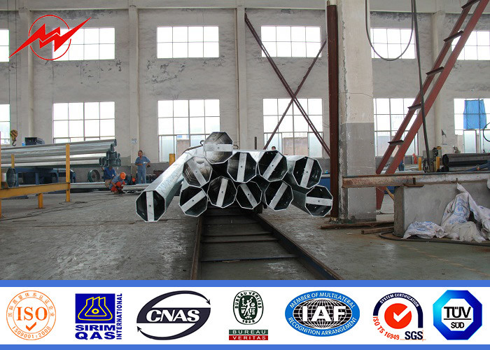 EN10149 S500MC High Power Steel Utility Pole For Electrical ...