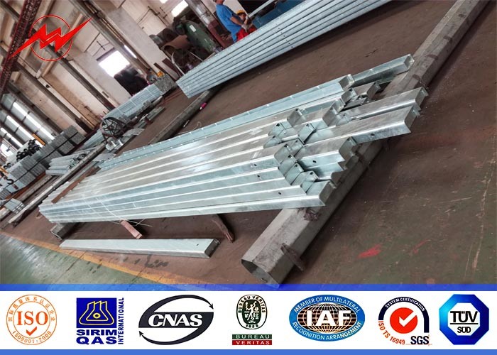 11kv 33kv Electrical Tower Pole Galvanized Steel Angle Iron Channel ...