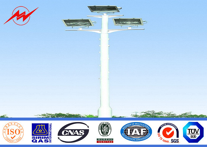 40M Outdoor Hot Dip Galvanized High Mast Tower With Rasing system for ...