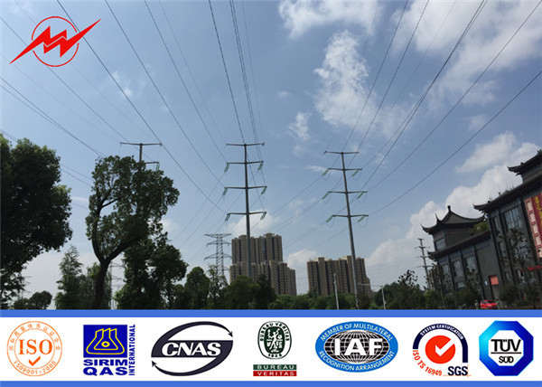 Q235 3m-30m Galvanized Steel Street Lighting Columns Street Lighting ...