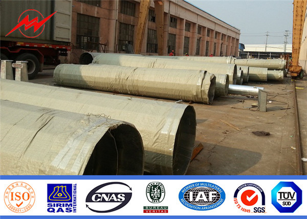 NEA Galvanized Power Octagonal Steel Pole 25FT 30FT 35FT 40FT 45FT ...